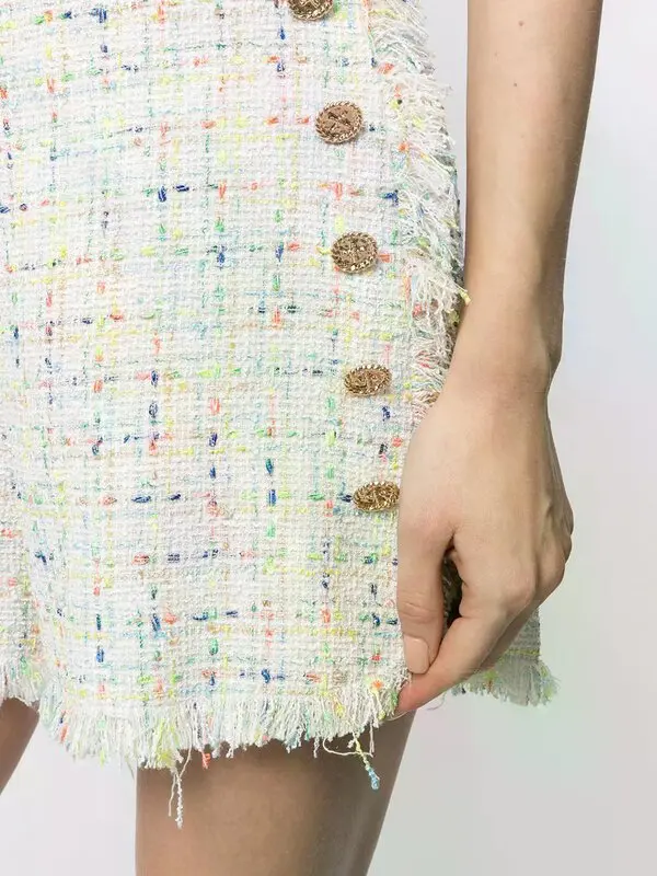 EDWARD ACHOUR PARIS Tweed-style Sailor Shorts