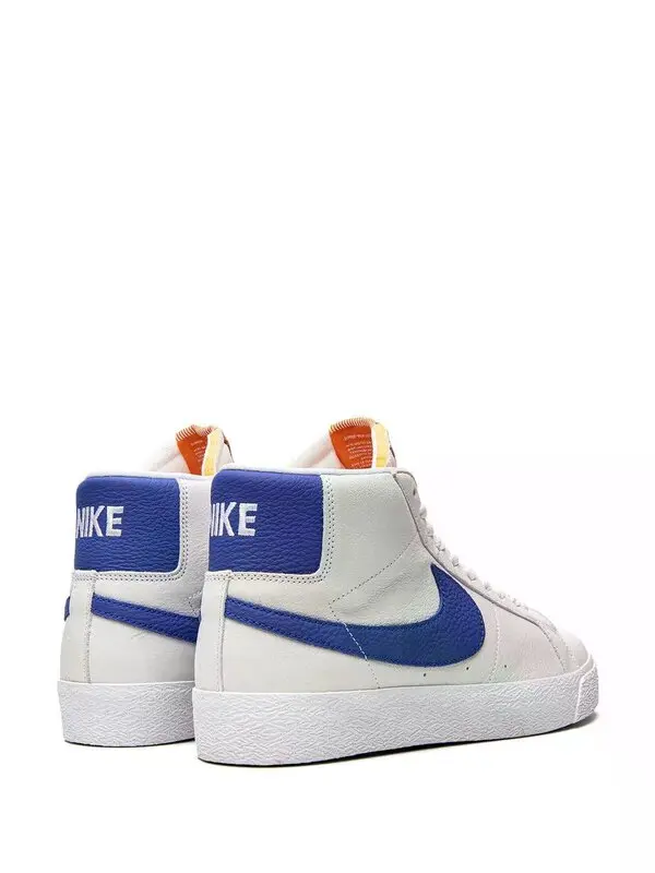 Nike Zoom Blazer Mid " Blue" Sneakers - White