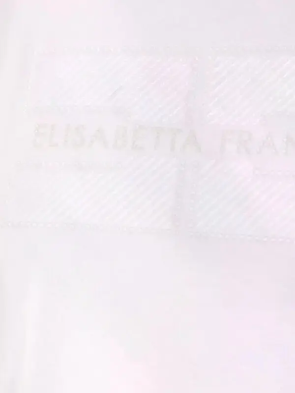 Elisabetta Franchi Logo Print T-shirt