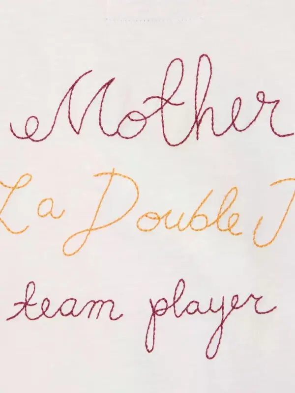 La DoubleJ X Mother Embroidered Graphic T-shirt