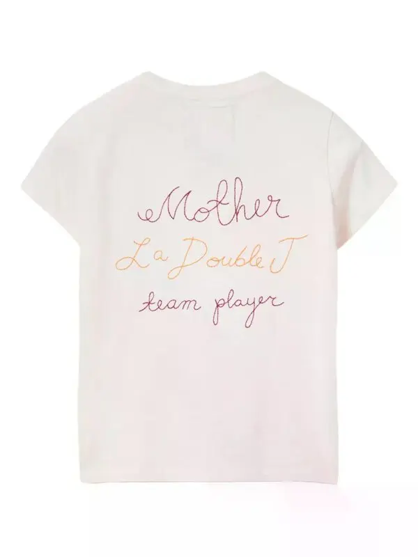 La DoubleJ X Mother Embroidered Graphic T-shirt