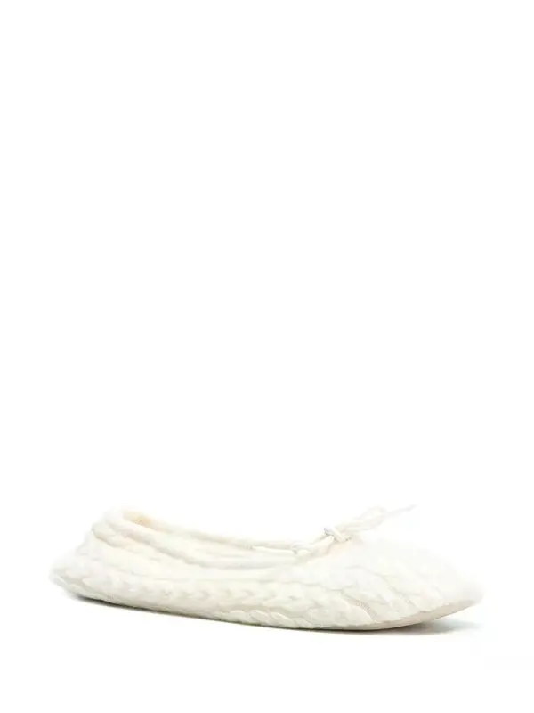 N.peal Cable Knit Slippers