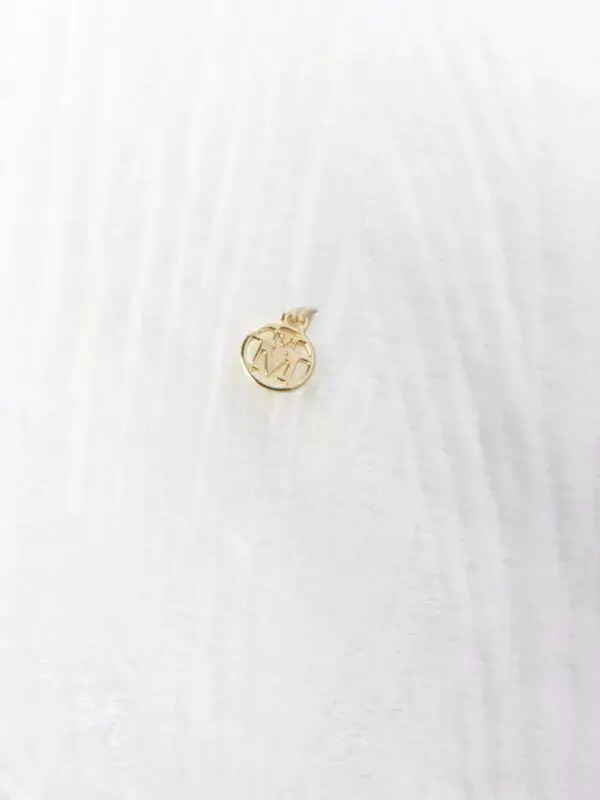 MAISON MICHEL Logo Charm Hat