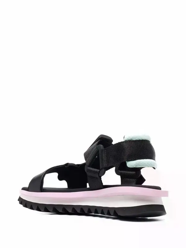 GREY MER Buckle-fastening Chunky Sandals - Black