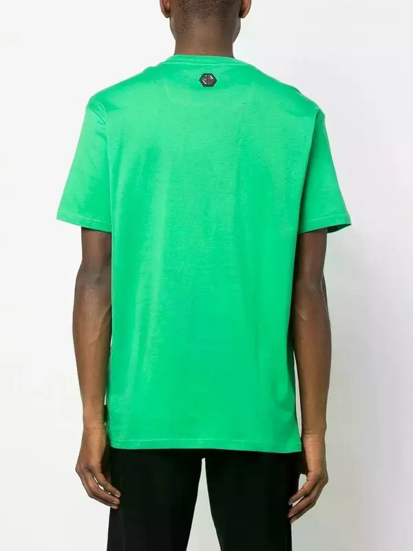 Philipp Plein Snake-print Short-sleeve T-shirt - Green
