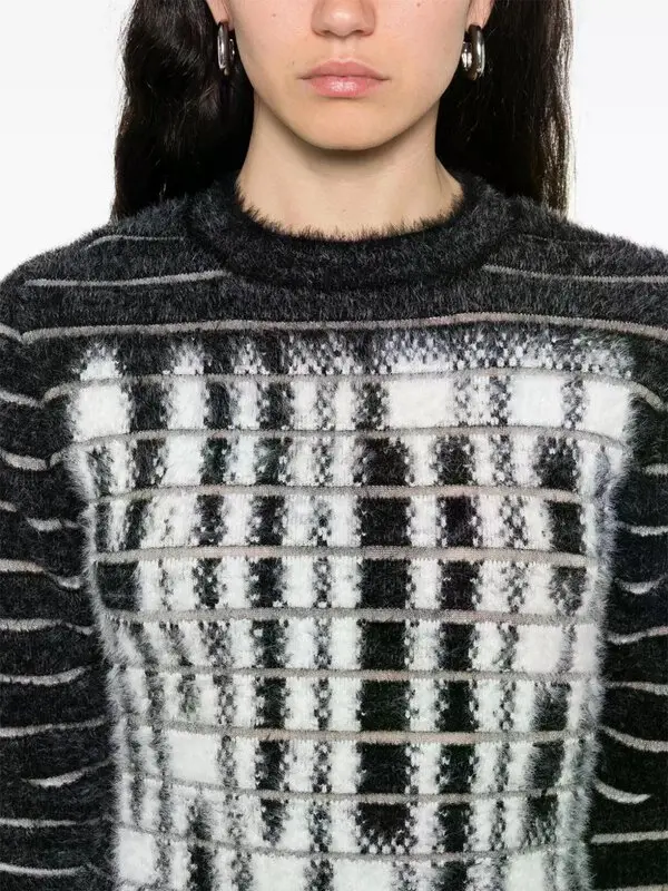 JEAN PAUL GAULTIER Intarsia-logo Sweater