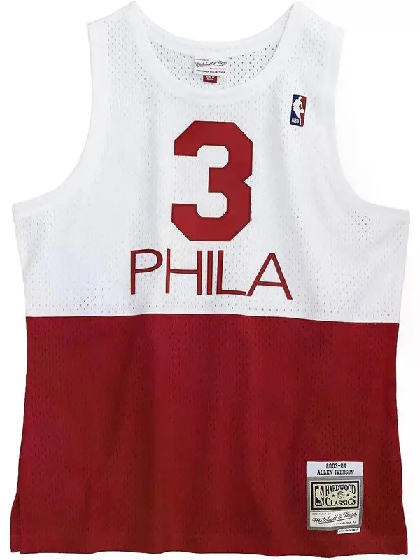 Mitchell & Ness Nba Swingman 76ers 2003 Allen Iverson Jersey - Red