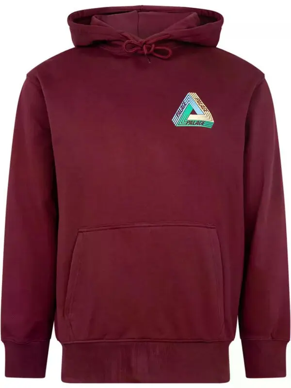 PALACE Tri-dart Drawstring Hoodie - Red