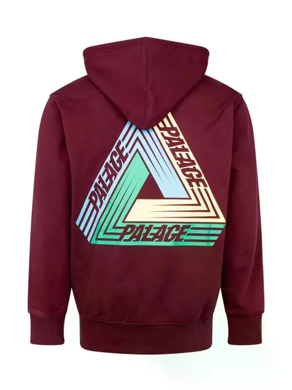 PALACE Tri-dart Drawstring Hoodie - Red