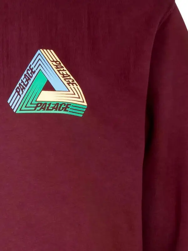 PALACE Tri-dart Drawstring Hoodie - Red