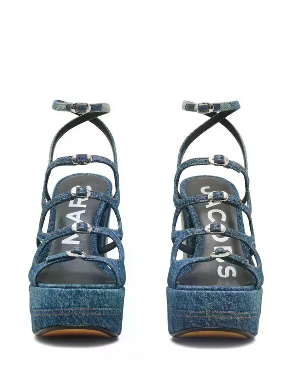Marc Jacobs Platform Heeled Sandals With Buckle Fastening