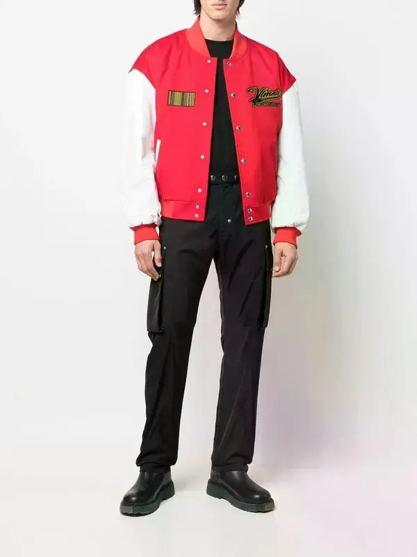 VTMNTS Embroidered Logo Bomber Jacket