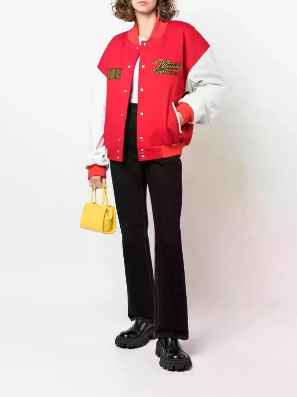 VTMNTS Embroidered Logo Bomber Jacket