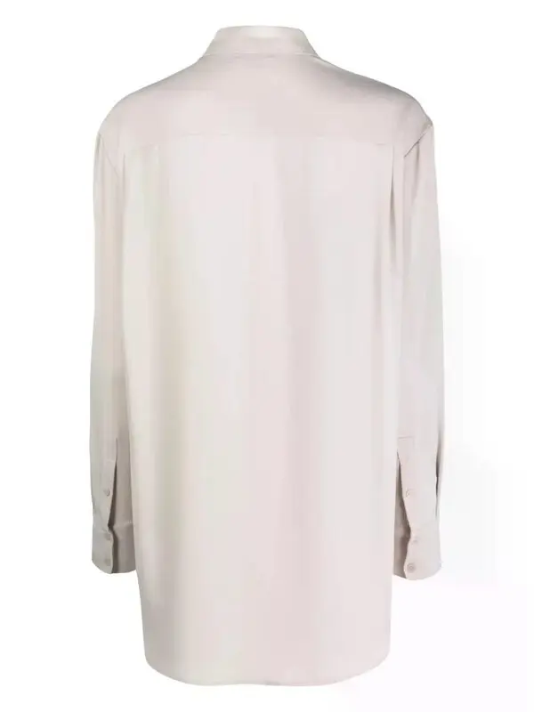 Calvin Klein Long Sleeve Shirt - Silver