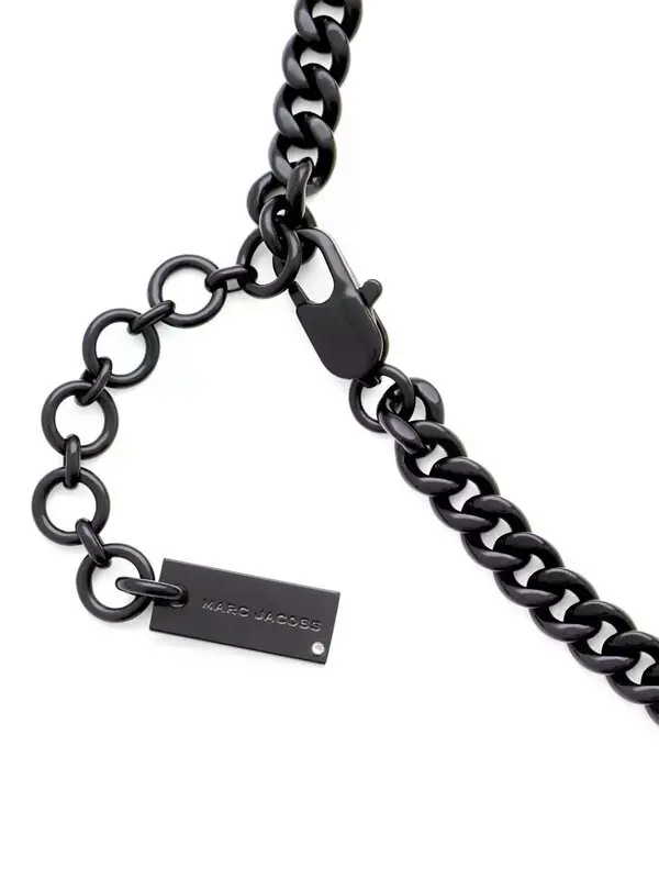 Marc Jacobs Mini Icon Pave-charm Necklace