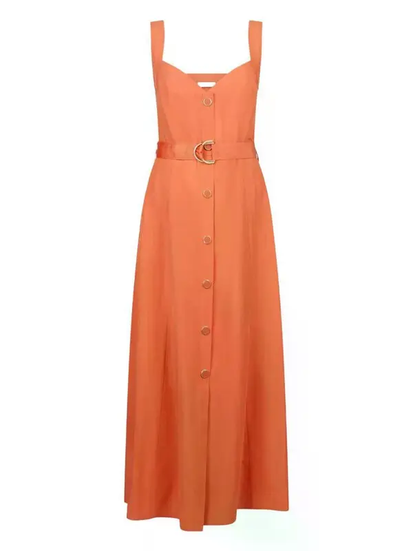 Liu Jo Belted Dress - Orange
