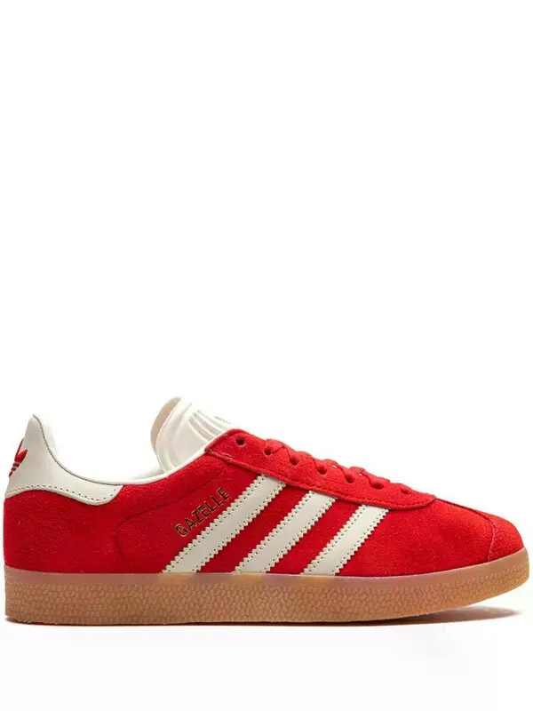 Adidas Gazelle Suede Sneakers - Red
