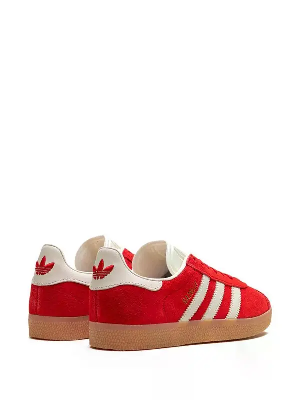 Adidas Gazelle Suede Sneakers - Red