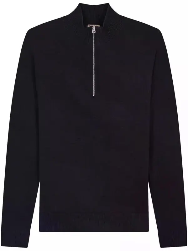 FURSAC Fine-knit Merino Wool Half-zip Jumper