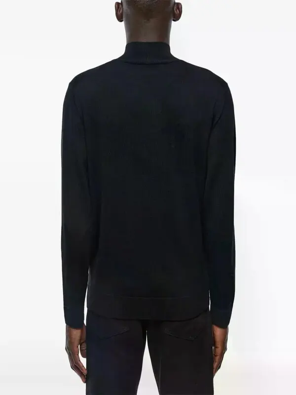 FURSAC Fine-knit Merino Wool Half-zip Jumper