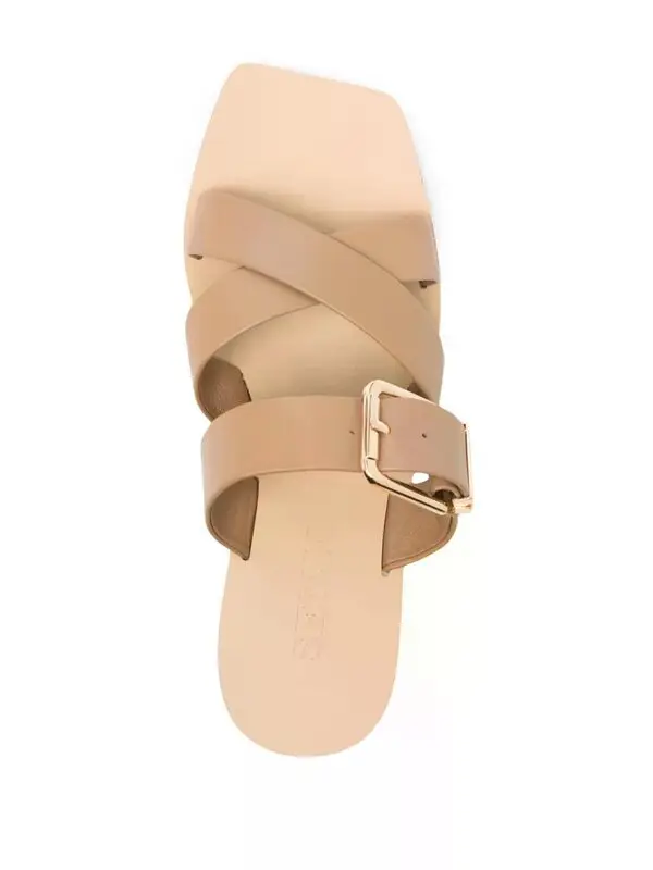 Senso Gwen Ii Leather Sandals - Neutrals