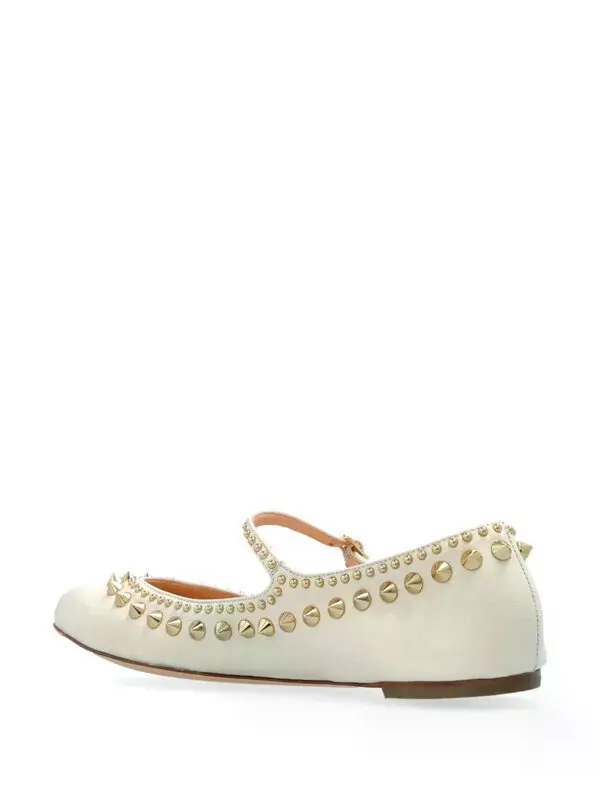 Agl Studded Ballerina Flats