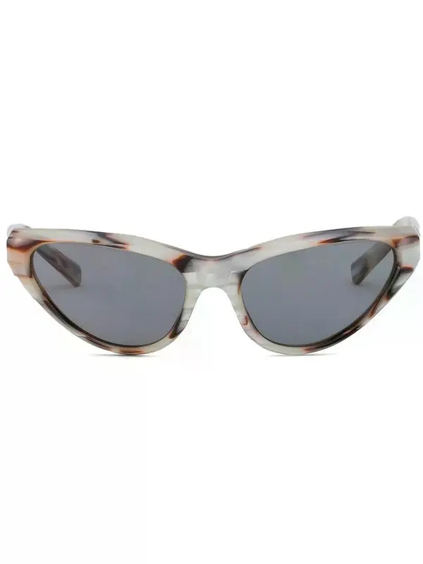 Marni Cat-eye Frame Sunglasses - Neutrals