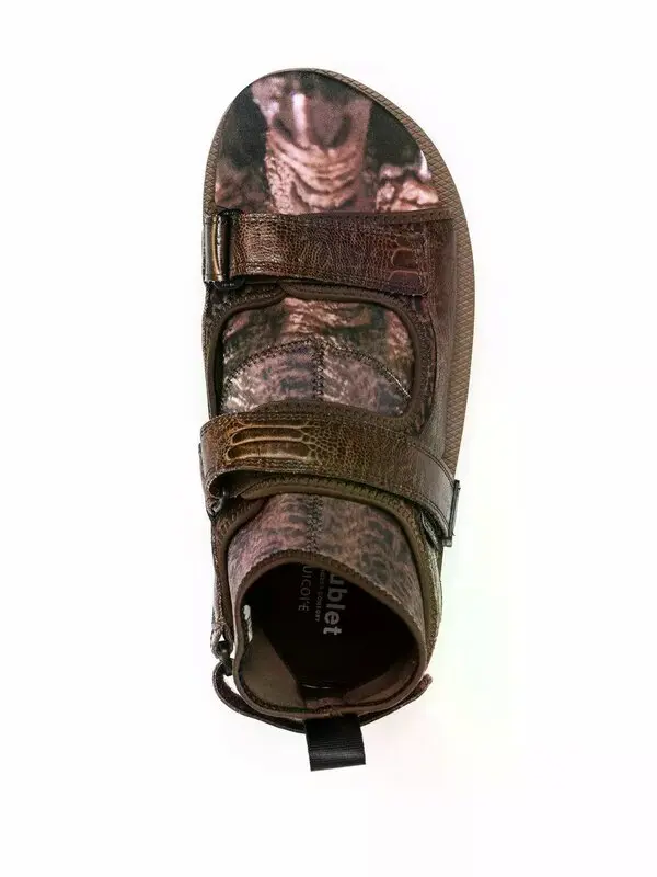 DOUBLET Dinosaur Layered Sandals