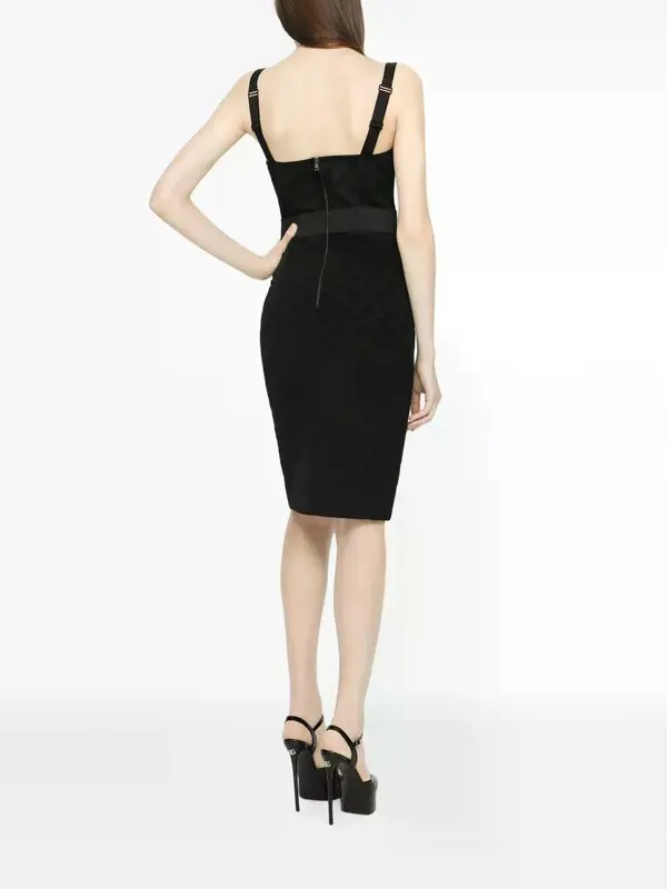 Dolce & Gabbana Floral-lace Corset Dress