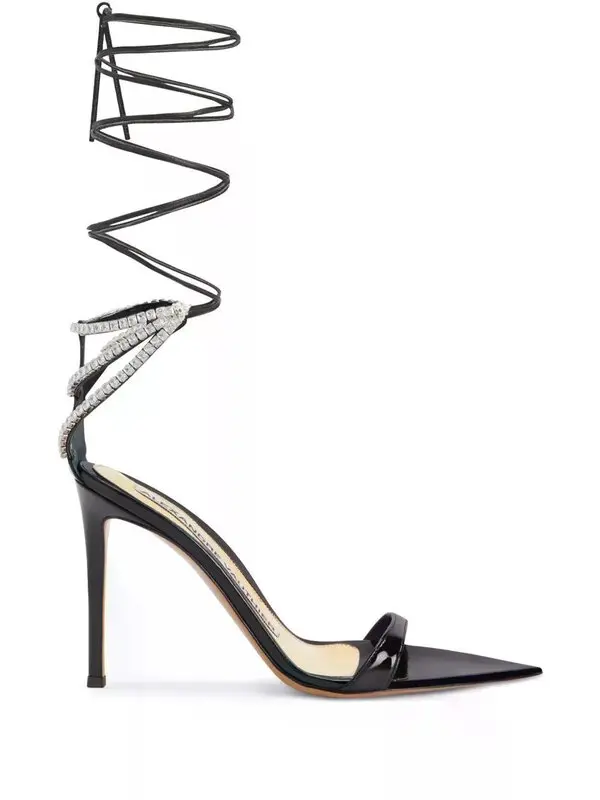Alexandre Vauthier Embellished Tie-fastening High Heel Sandals