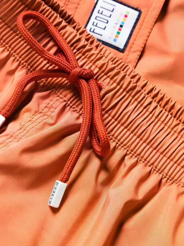 Fedeli Madeira Swim Shorts - Orange