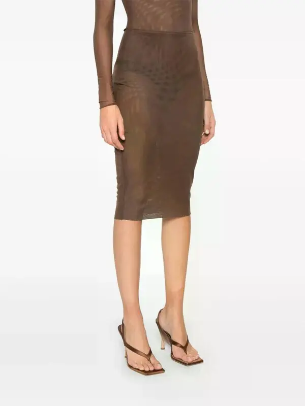 ATU BODY COUTURE Mesh Midi Skirt