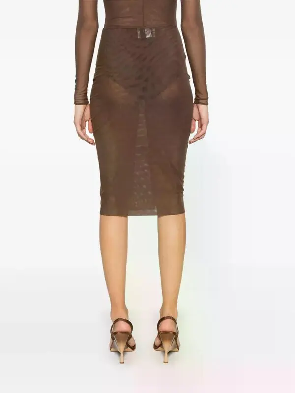 ATU BODY COUTURE Mesh Midi Skirt