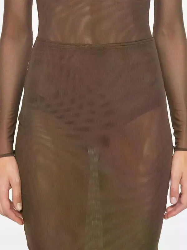 ATU BODY COUTURE Mesh Midi Skirt
