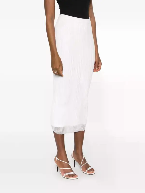 Sportmax Ribbed-knit Midi Skirt
