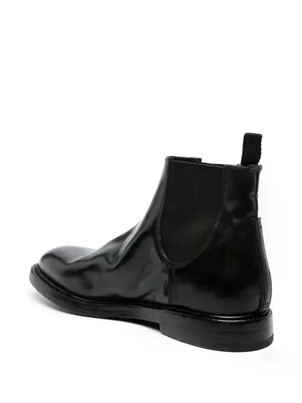 Premiata Leather Chelsea Boots