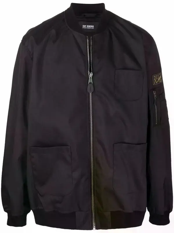 Raf Simons Echodomer-print Bomber Jacket