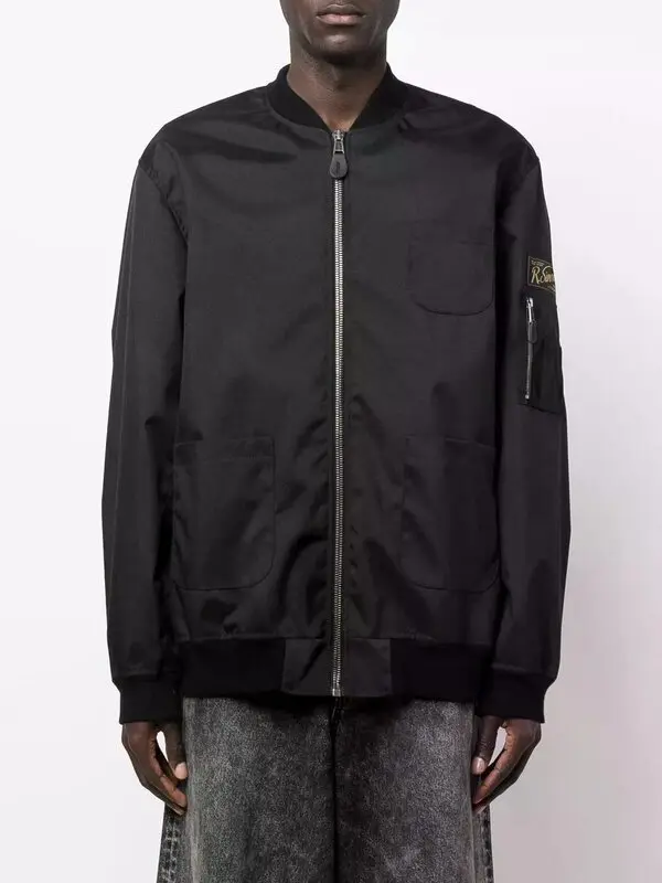 Raf Simons Echodomer-print Bomber Jacket