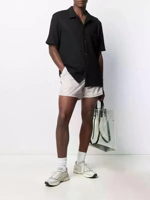 Our Legacy Bouclé Short-sleeve Shirt - Black