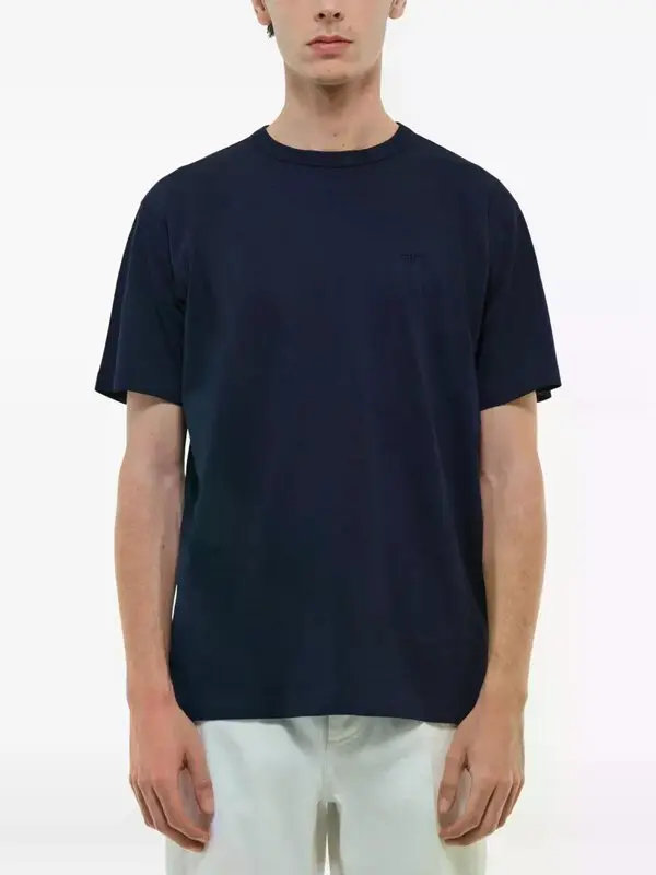 FURSAC Logo-embroidered T-shirt - Blue