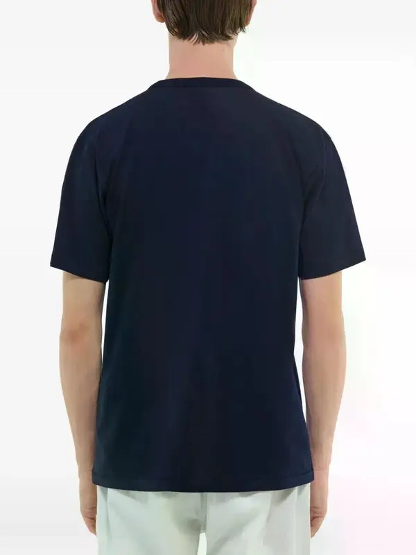 FURSAC Logo-embroidered T-shirt - Blue