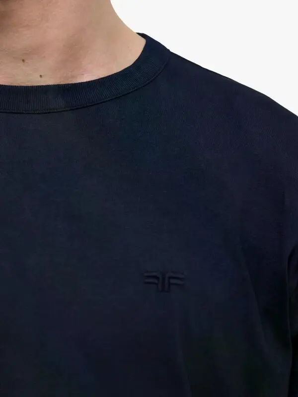 FURSAC Logo-embroidered T-shirt - Blue