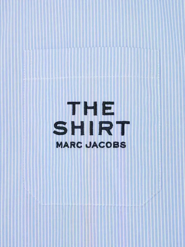 Marc Jacobs Striped Shirt With Embroidered Logo