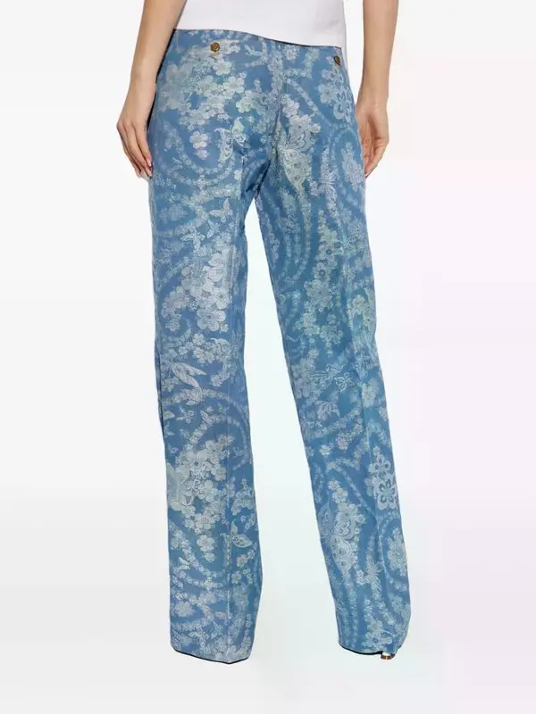 Etro Floral Print Jeans