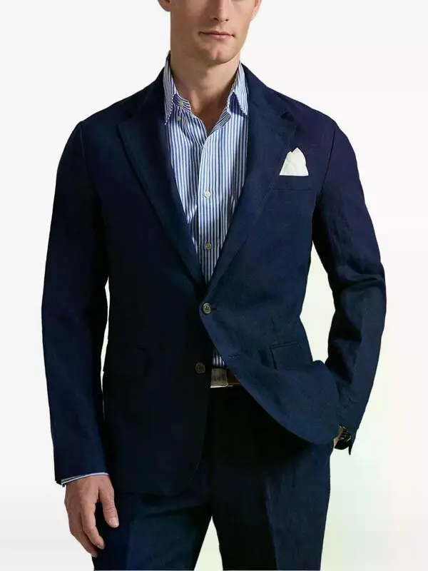 Polo Ralph Lauren Single-breasted Linen Blazer