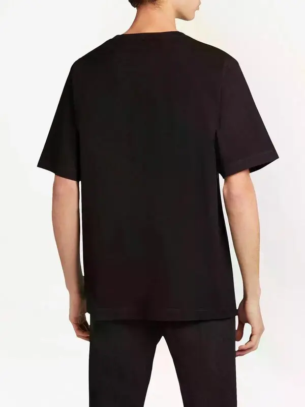 GIUSEPPE ZANOTTI Lr-23 Rhinestone-embellished Logo T-shirt