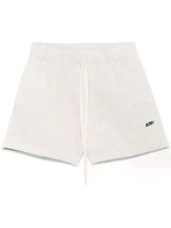 AUTRY Embroidered Logo Shorts