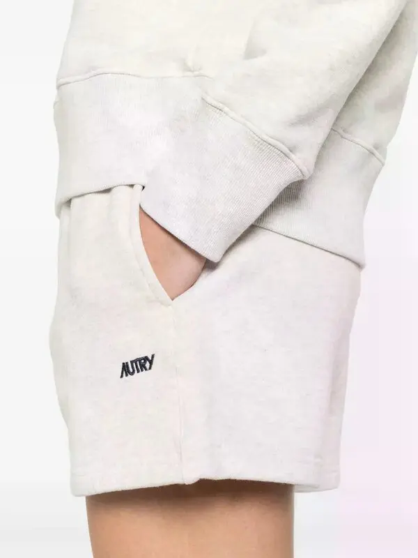 AUTRY Embroidered Logo Shorts