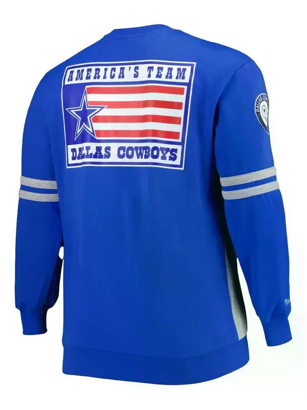 Mitchell & Ness Dallas Cowboys Crewneck Sweatshirt