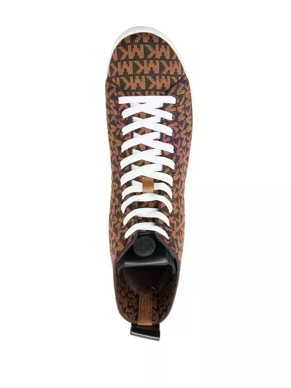 Michael Kors Edie Knitted High-top Sneakers